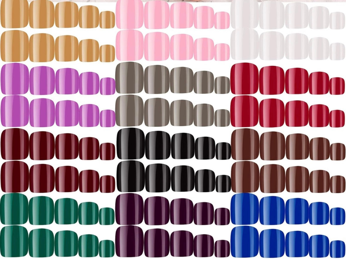 Press-On Toe Nails – IGL Nails